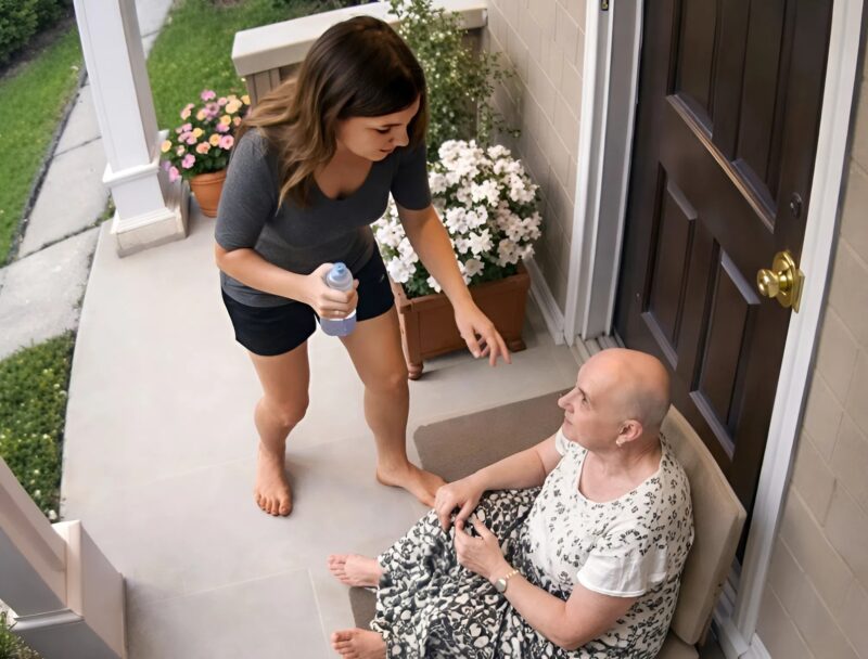 After chemotherapy, I returned home and saw that my belongings were ...